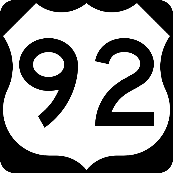 ملف:US 92.svg - المعرفة