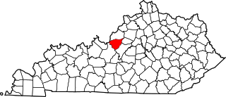 ملف:Map of Kentucky highlighting Bullitt County.svg - المعرفة