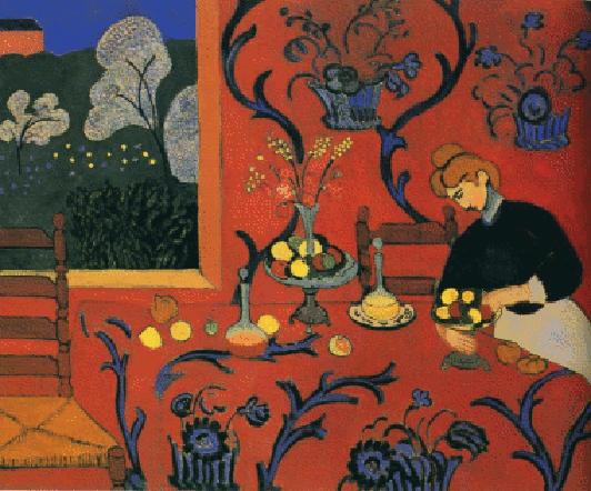 ملف:Matisse-The-Dessert-Harmony-in-Red-Henri-1908-fast.jpg - المعرفة