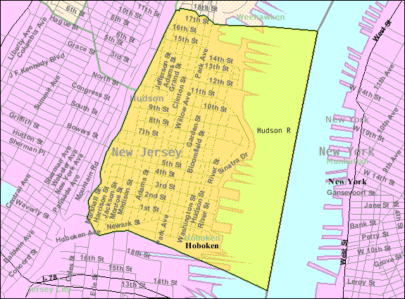 ملف:Census Bureau map of Hoboken, New Jersey.gif - المعرفة