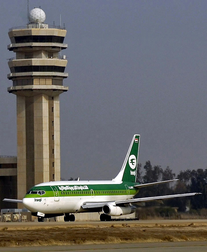 ملف:Iraq Airways 737-200, BIAP.jpg - المعرفة