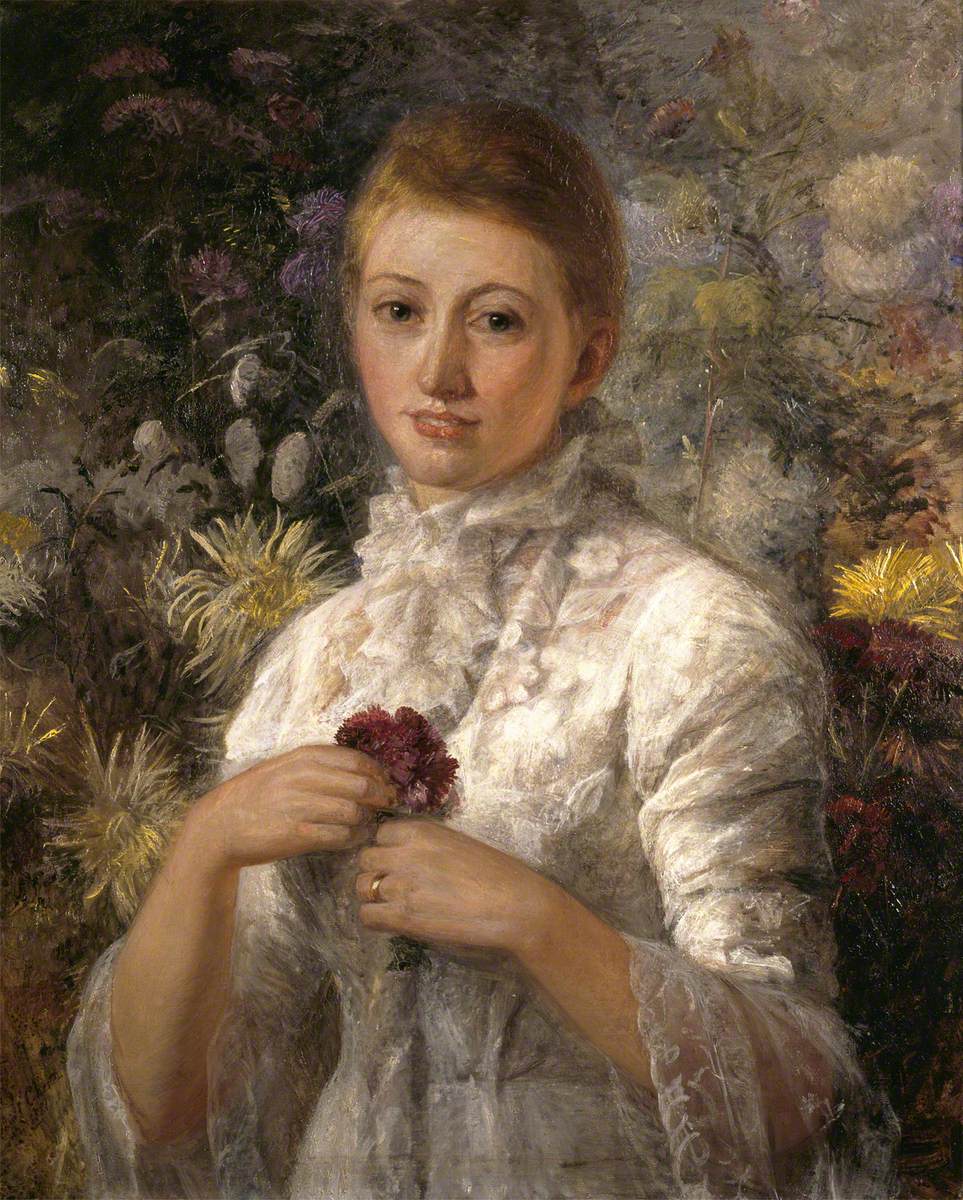 ملف:George Frederick Chester (c.1840-1913) - Flora St Clair Paint (d ...