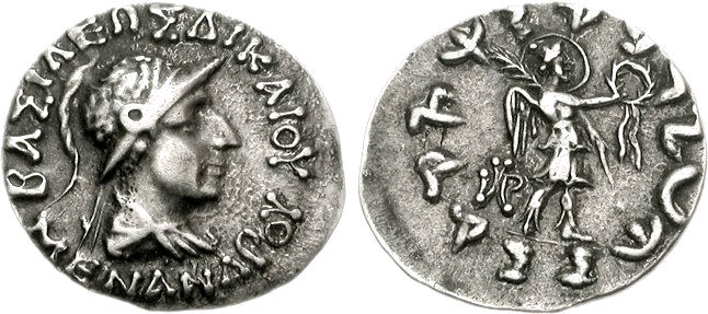 مناندر الأول - المعرفة