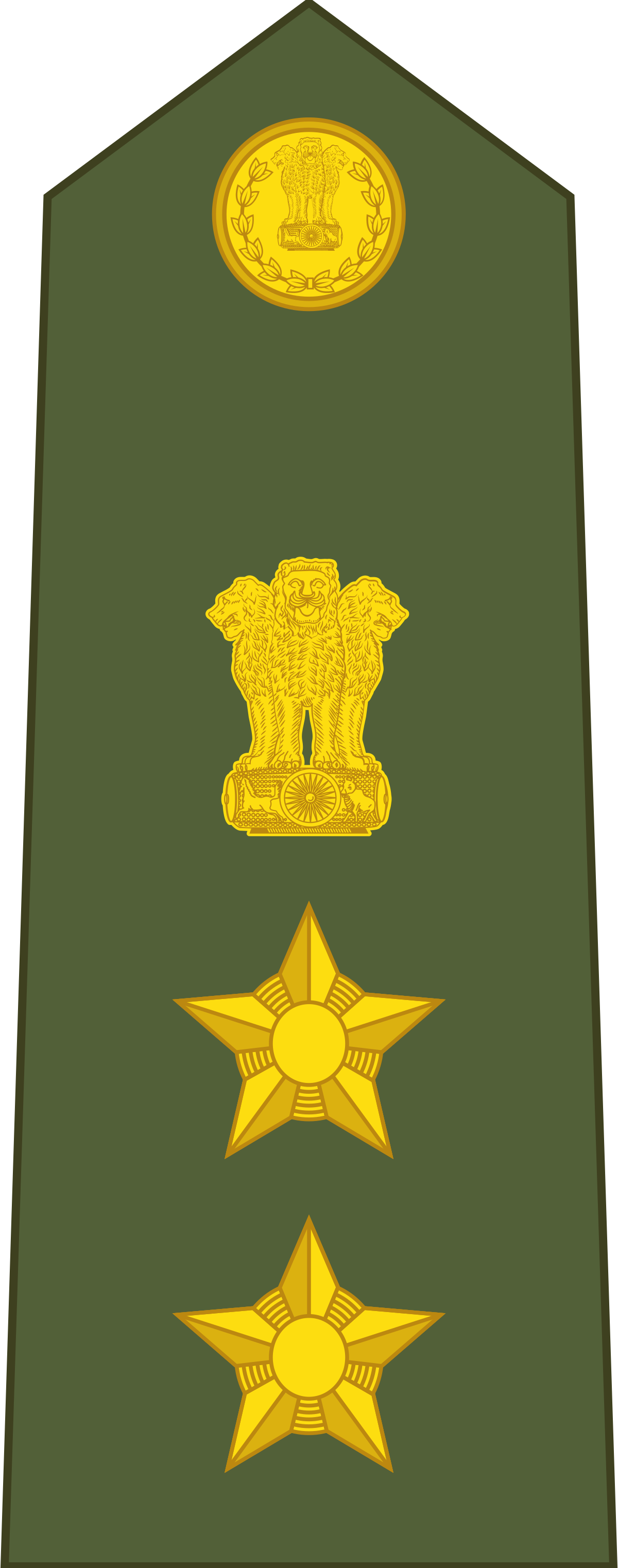 ملف:Colonel of the Indian Army.svg - المعرفة