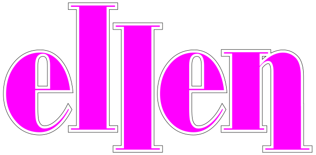ملف:EllenTVlogo.svg - المعرفة