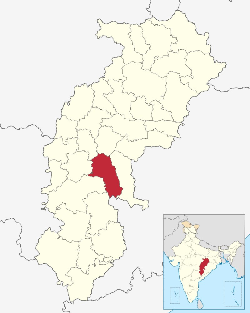 ملف:Dhamtari in Chhattisgarh (India).svg - المعرفة
