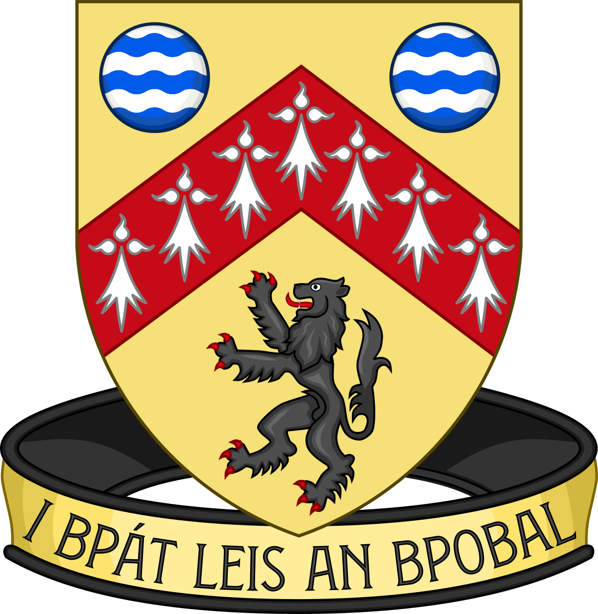 ملف:Arms of County Laois.svg - المعرفة