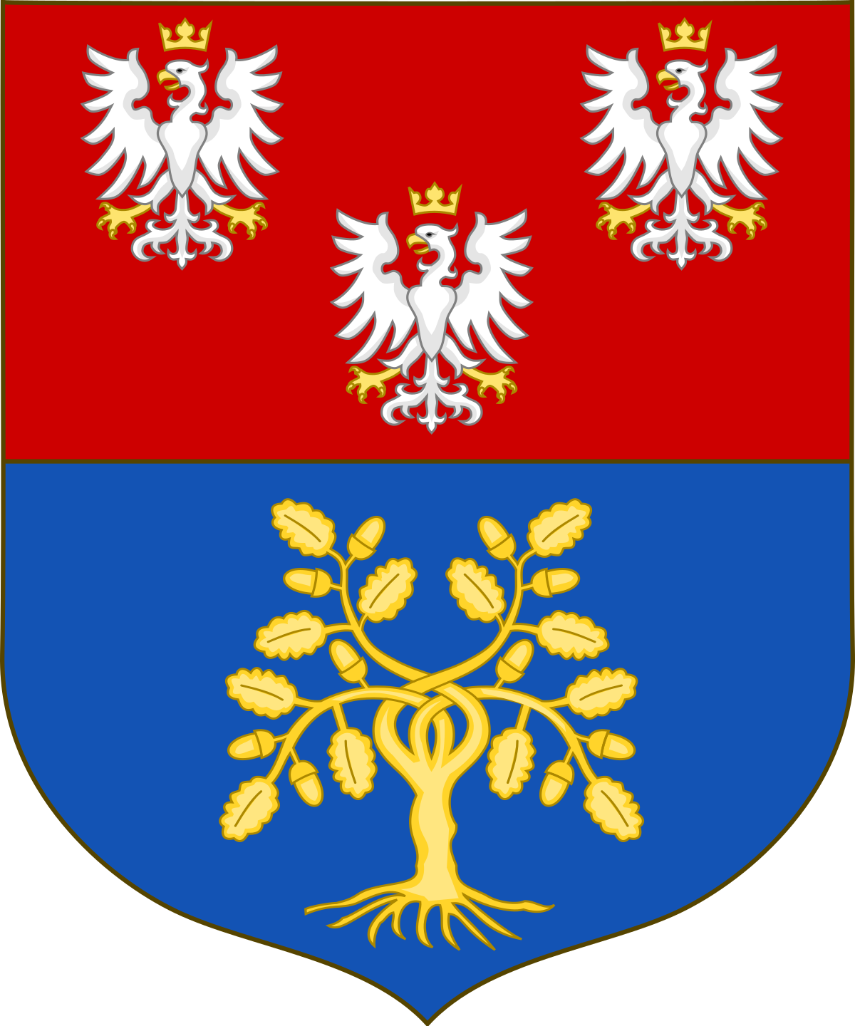 ملف:Coat of arms of the House of Lante della Rovere.svg - المعرفة