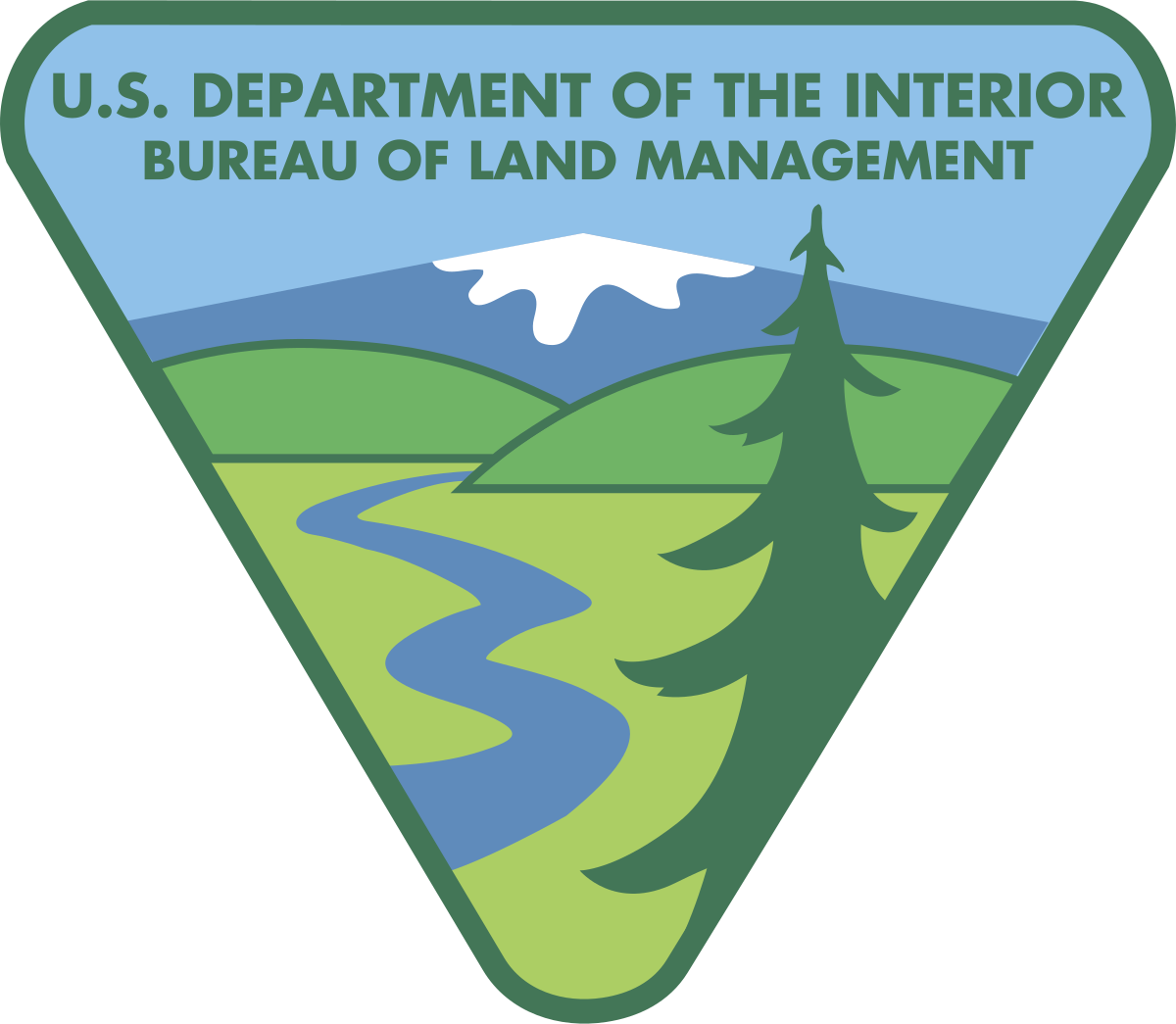 ملف:Logo of the United States Bureau of Land Management.svg - المعرفة