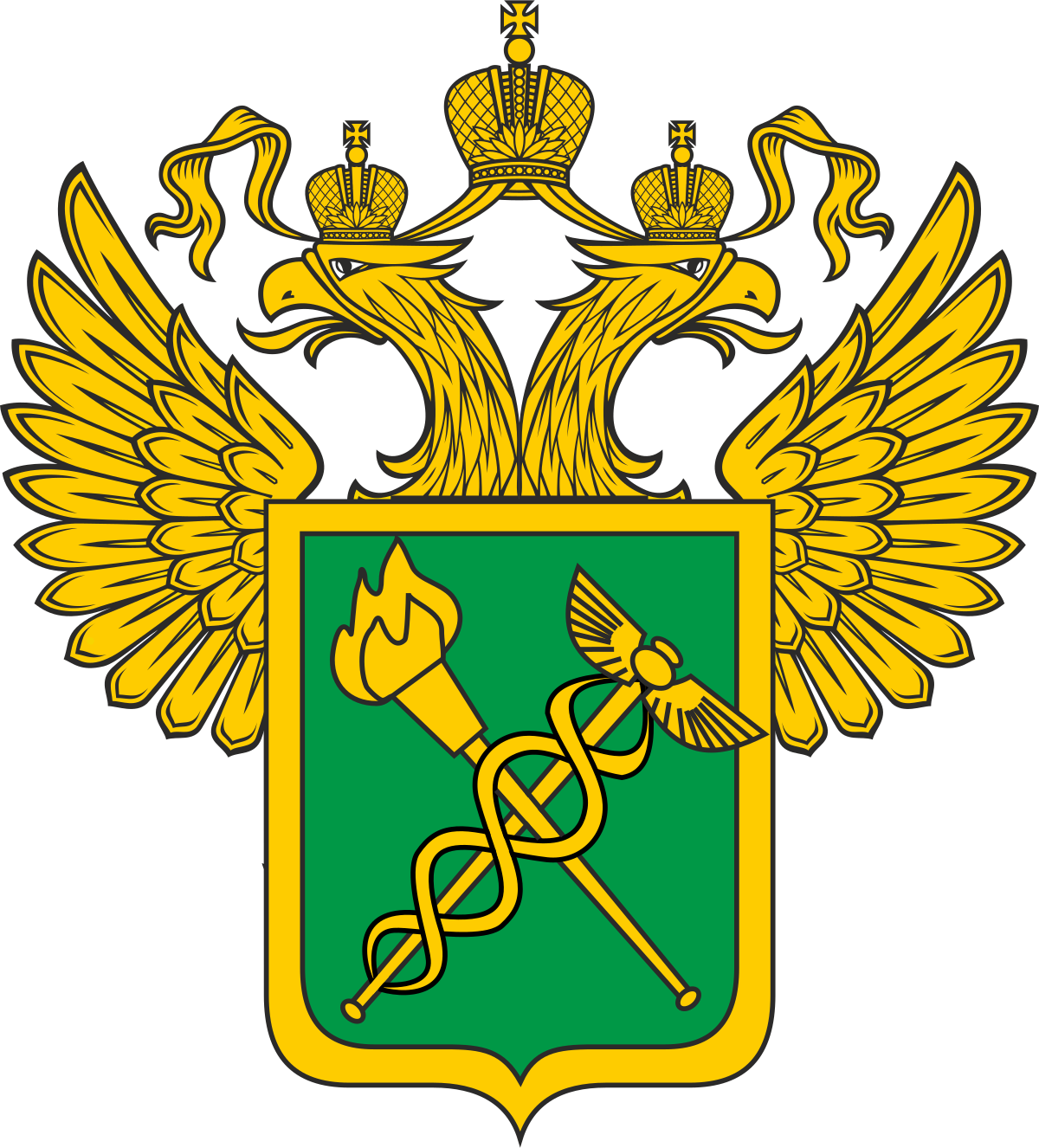 ملف:Emblem of the Federal Customs Service of Russia.svg - المعرفة