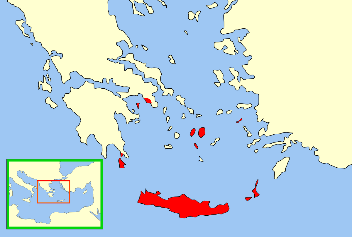 ملف:Emirate of Crete Map.svg - المعرفة
