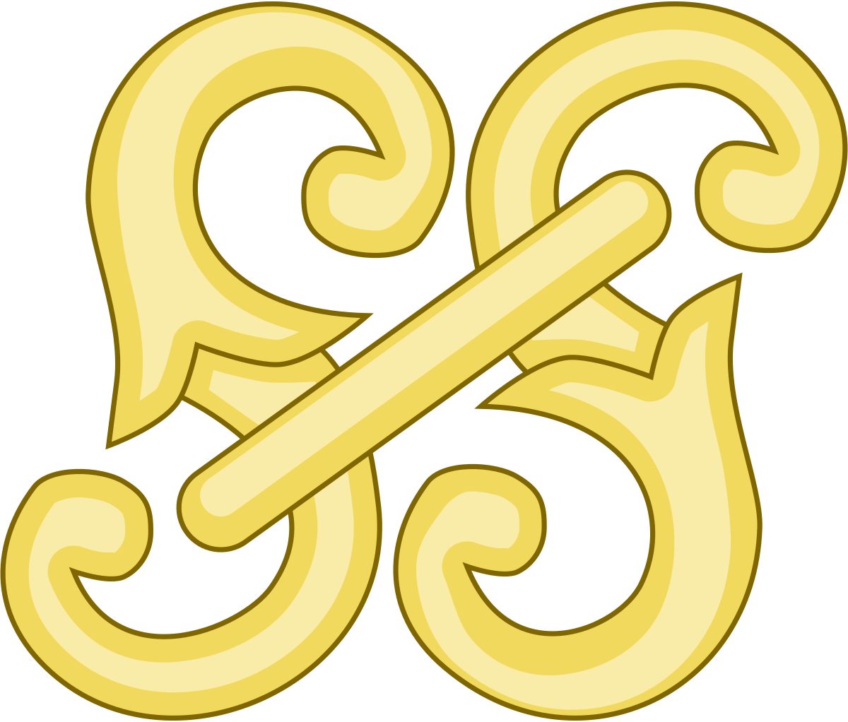 ملف:Monogram SS Badge of Henry IV.svg - المعرفة