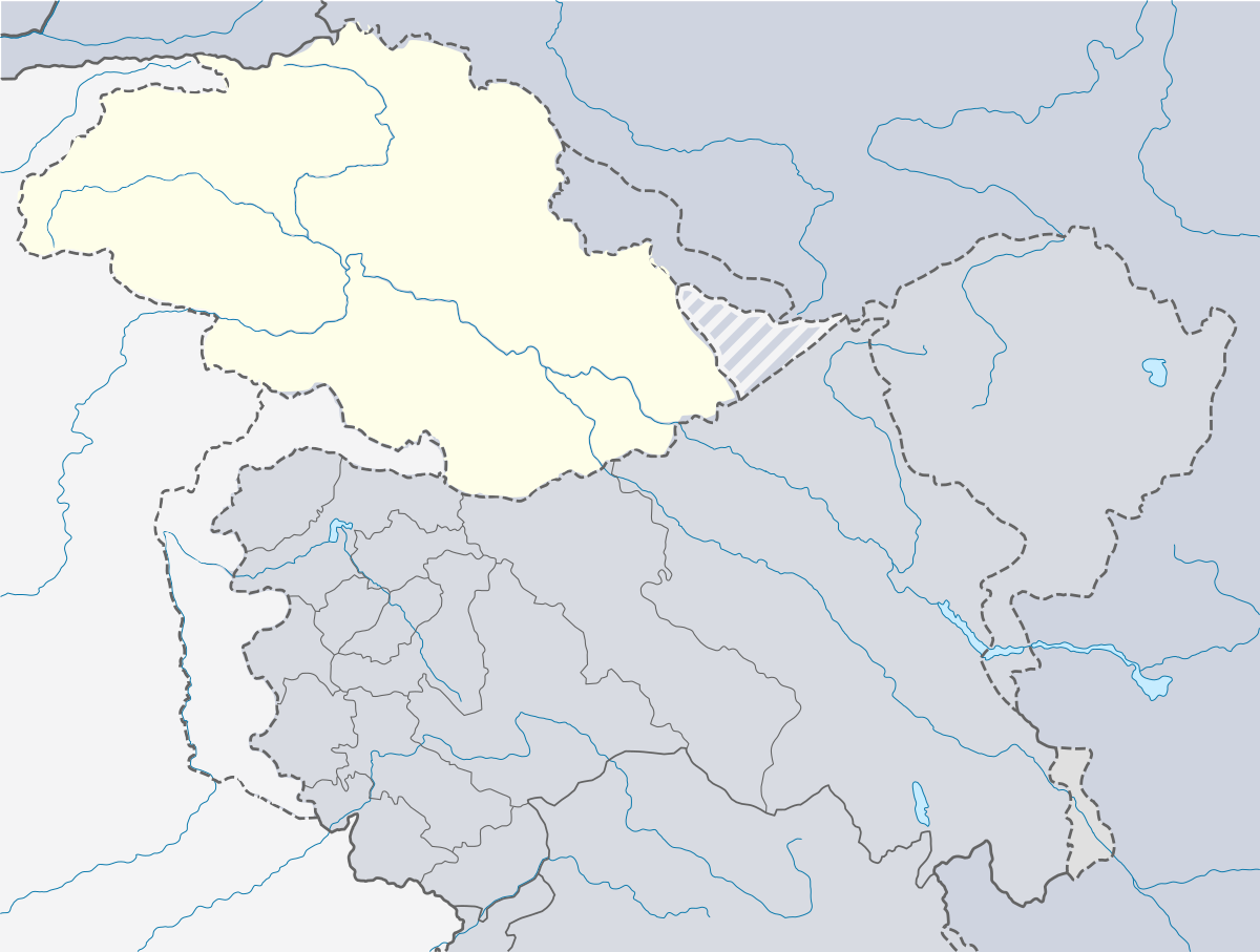 ملف:Gilgit Baltistan Location Map.svg - المعرفة