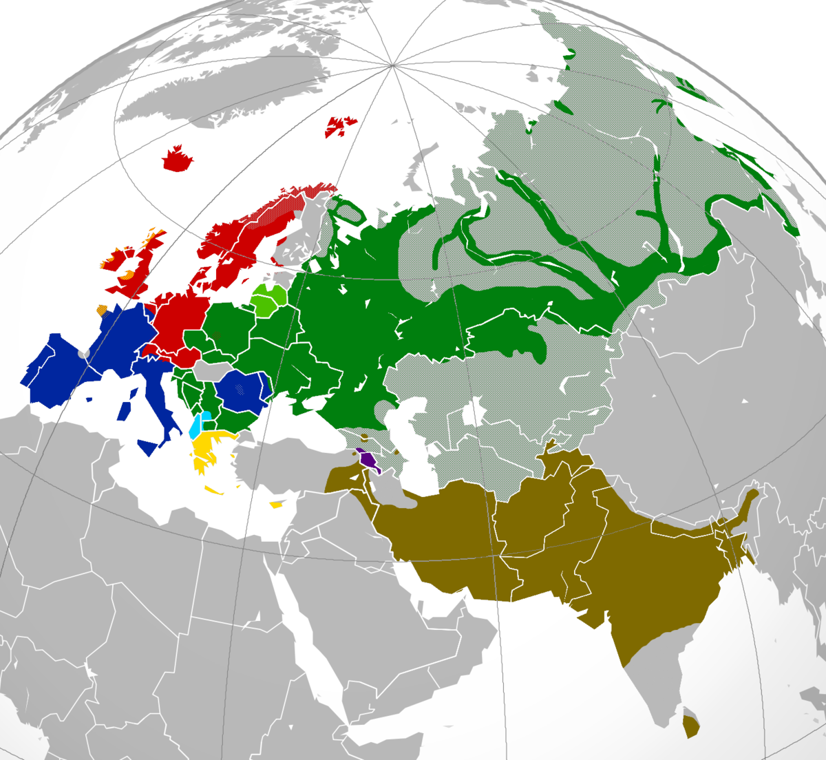 اللغات الهندو-إيرانية - المعرفة