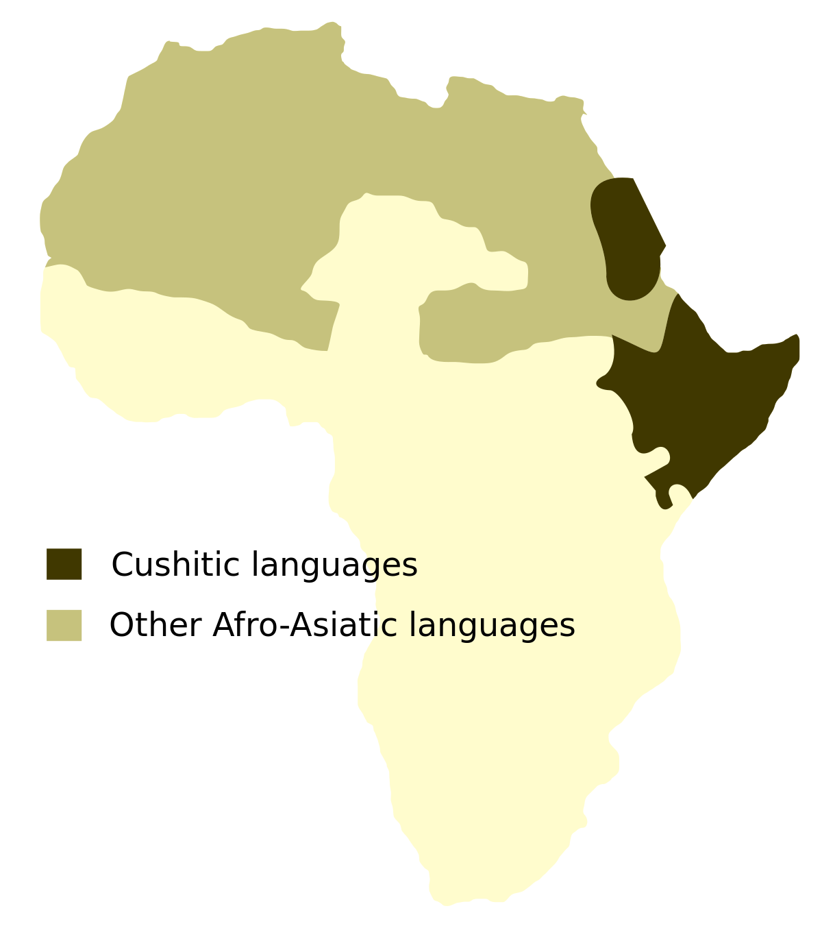 ملف:Cushitic languages.SVG - المعرفة