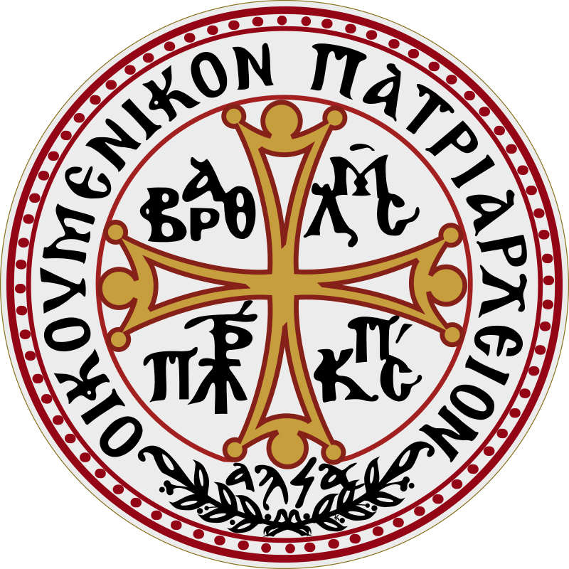 ملف:Emblem of the Ecumenical Patriarch of Constantinople Bartholomew I ...