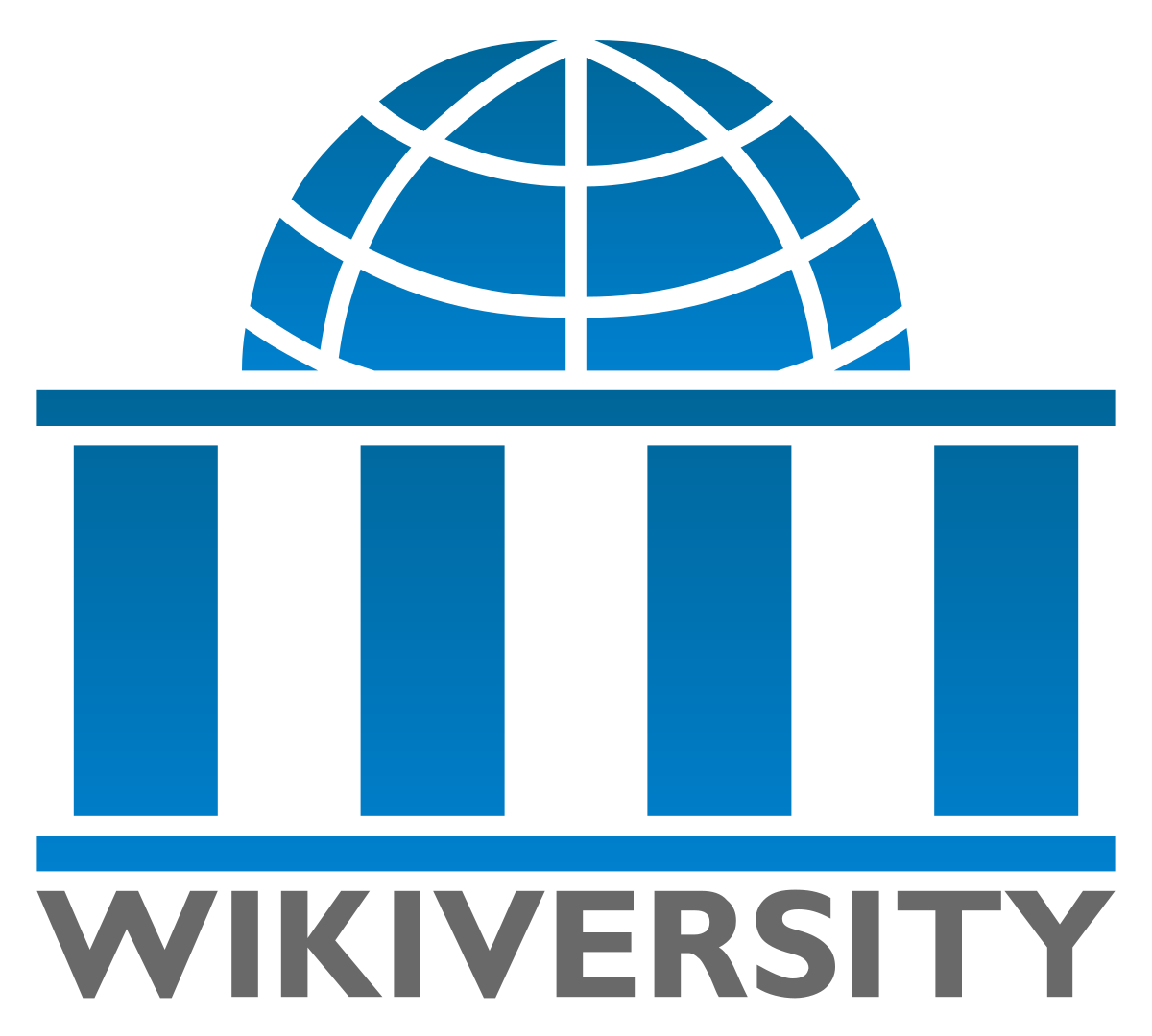 ملف:Wikiversity-logo-en.svg - المعرفة