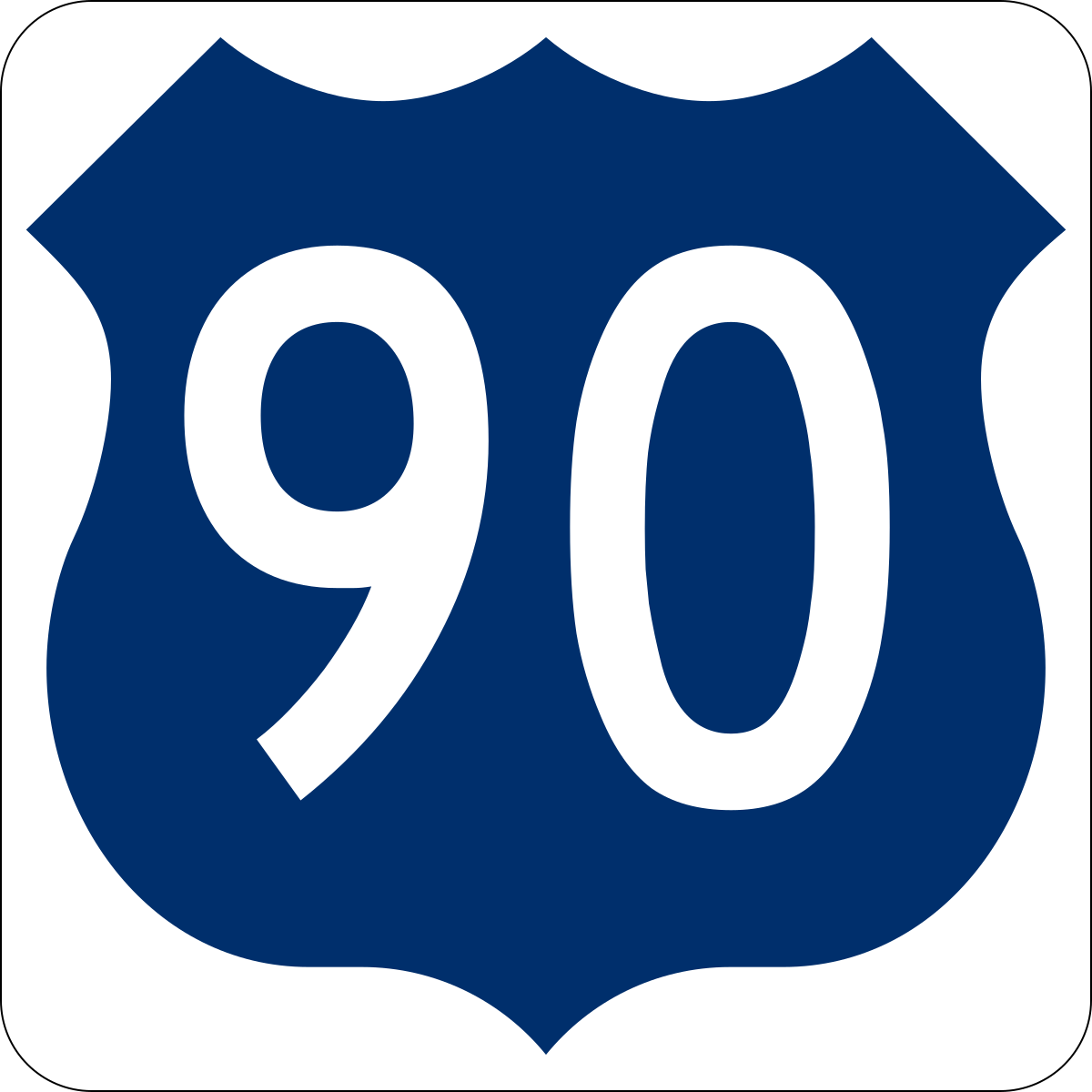 ملف:US 90 (FL).svg - المعرفة