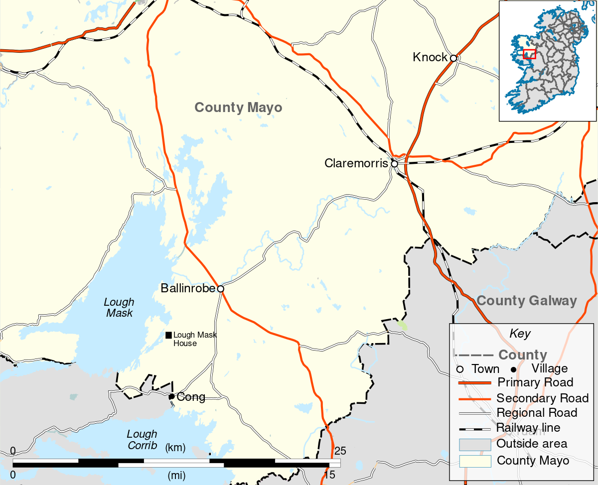 ملف:Lough Mask area map.svg - المعرفة