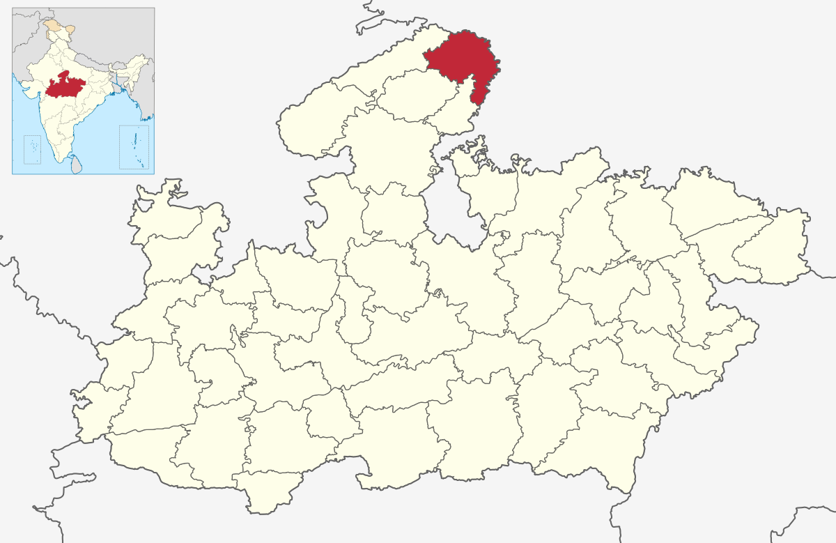 ملف:MP Bhind district map.svg - المعرفة