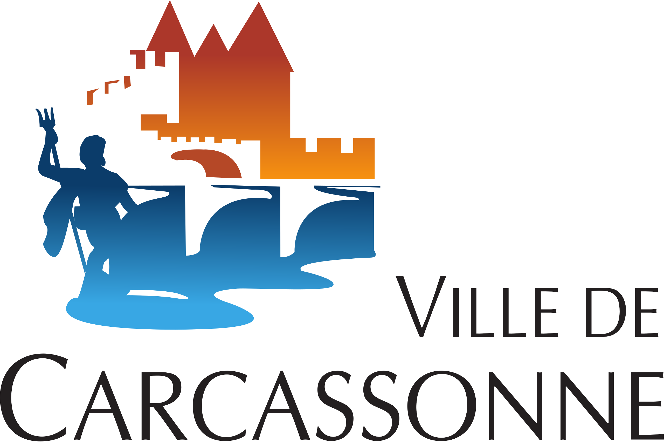 ملف:Logo Commune Carcassonne.svg - المعرفة