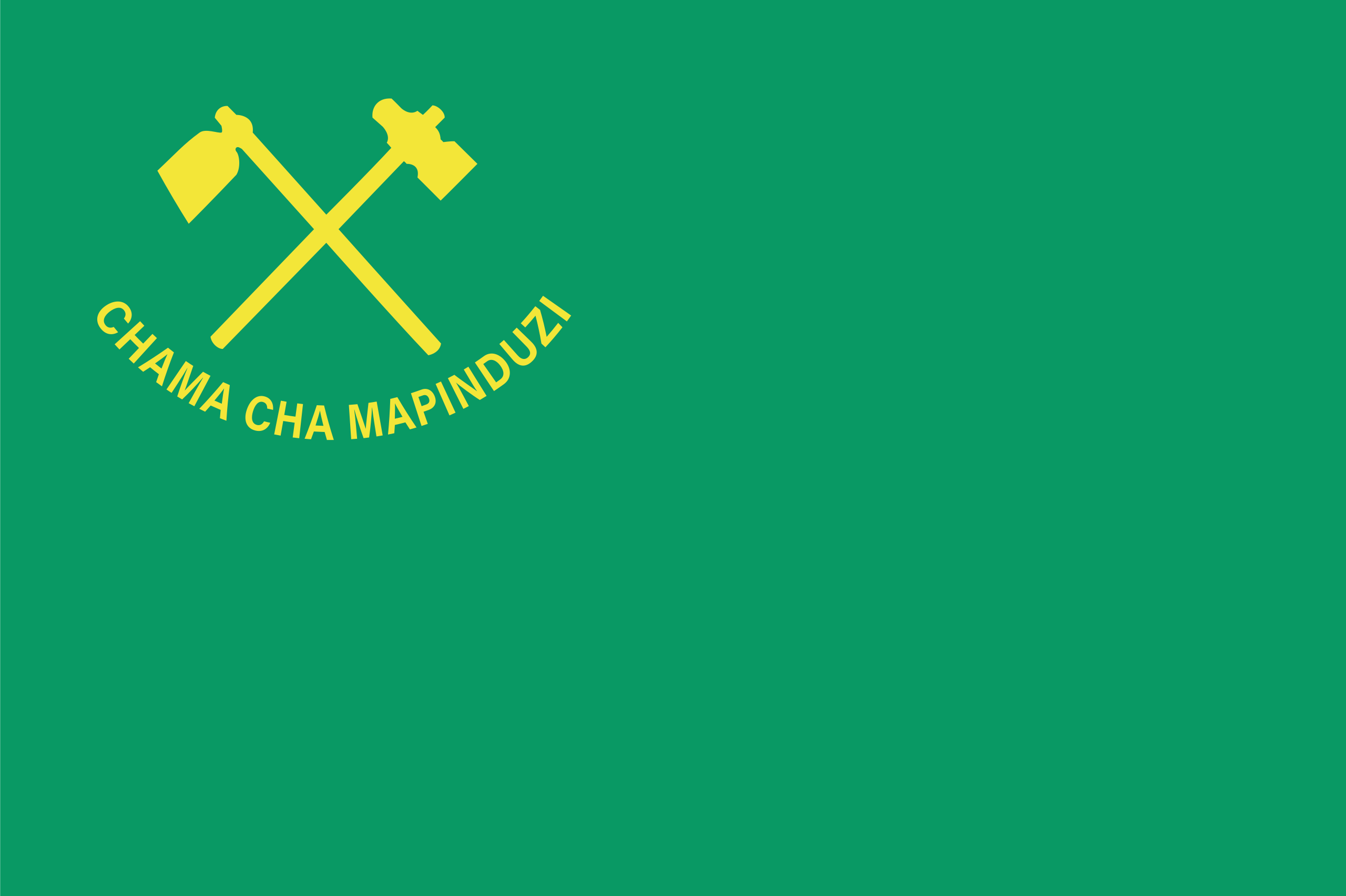 ملف:Flag of Chama Cha Mapinduzi.svg - المعرفة