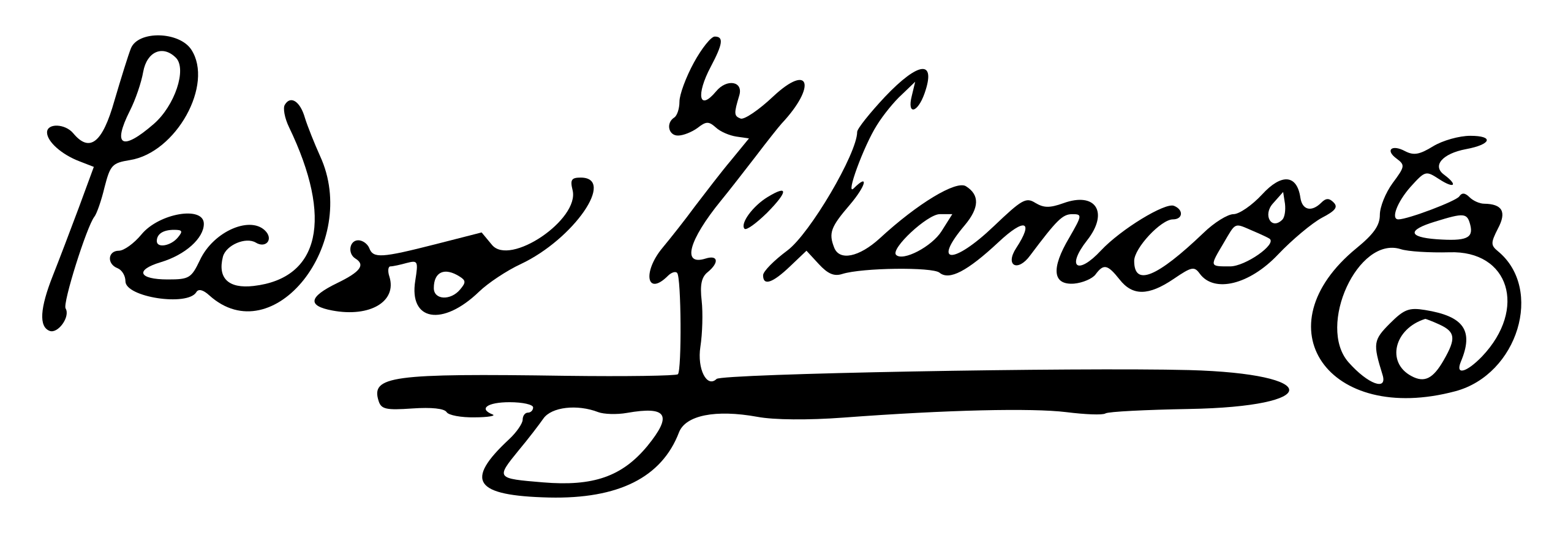 ملف:Signature of Pedro Blanco Soto (1795-1829).svg - المعرفة