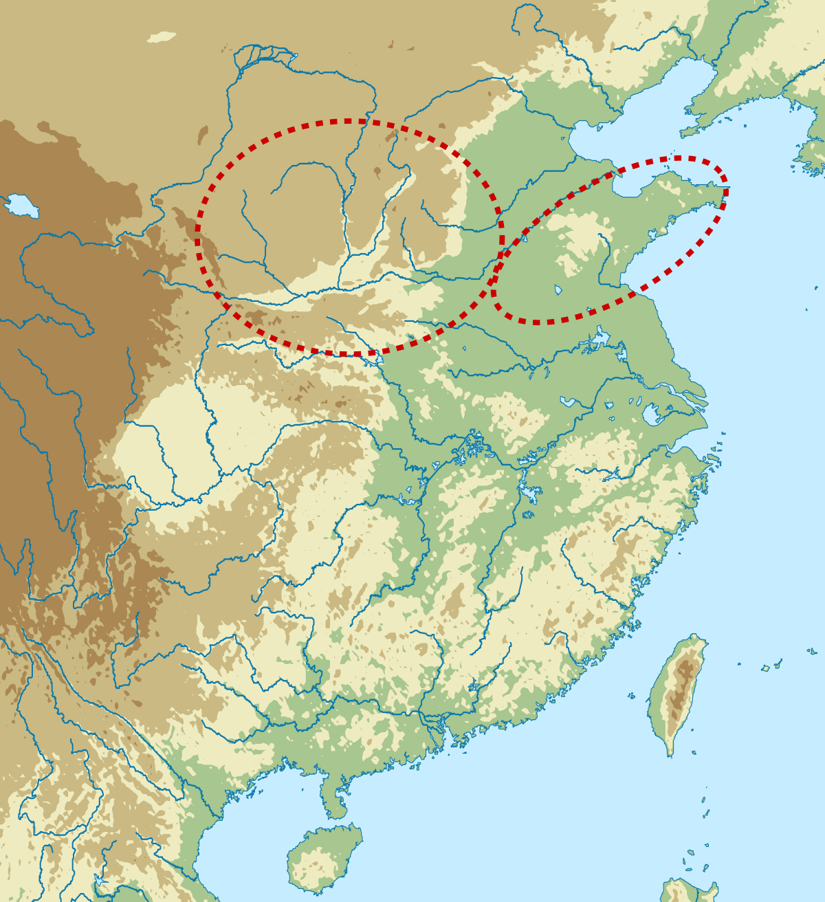 ملف:Longshan map.svg - المعرفة