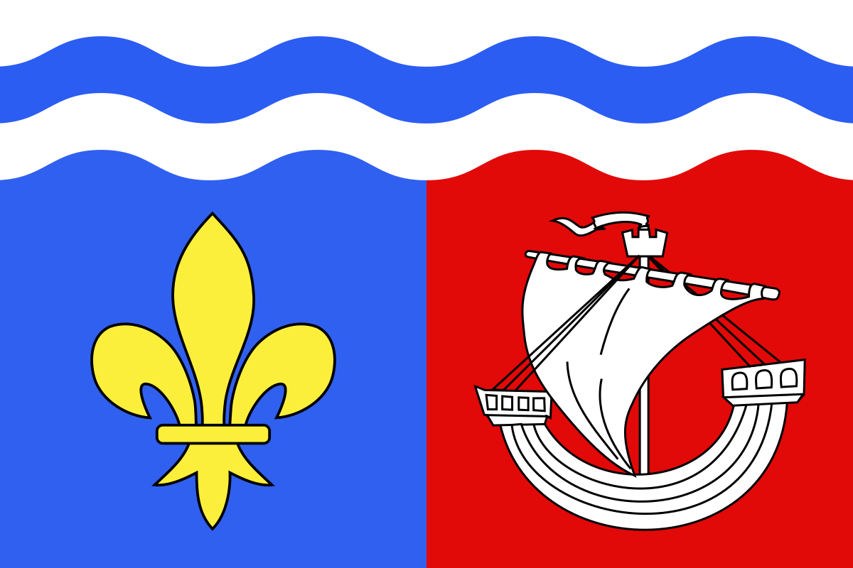 ملف:Drapeau fr département Hauts-de-Seine.svg - المعرفة