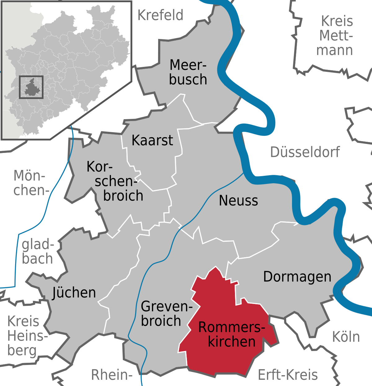 ملف:Rommerskirchen in NE.svg - المعرفة