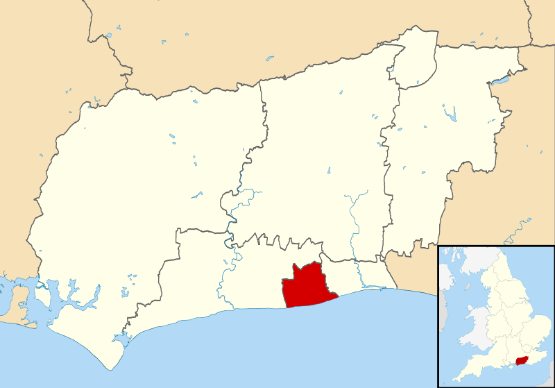 ملف:Worthing UK locator map.svg - المعرفة