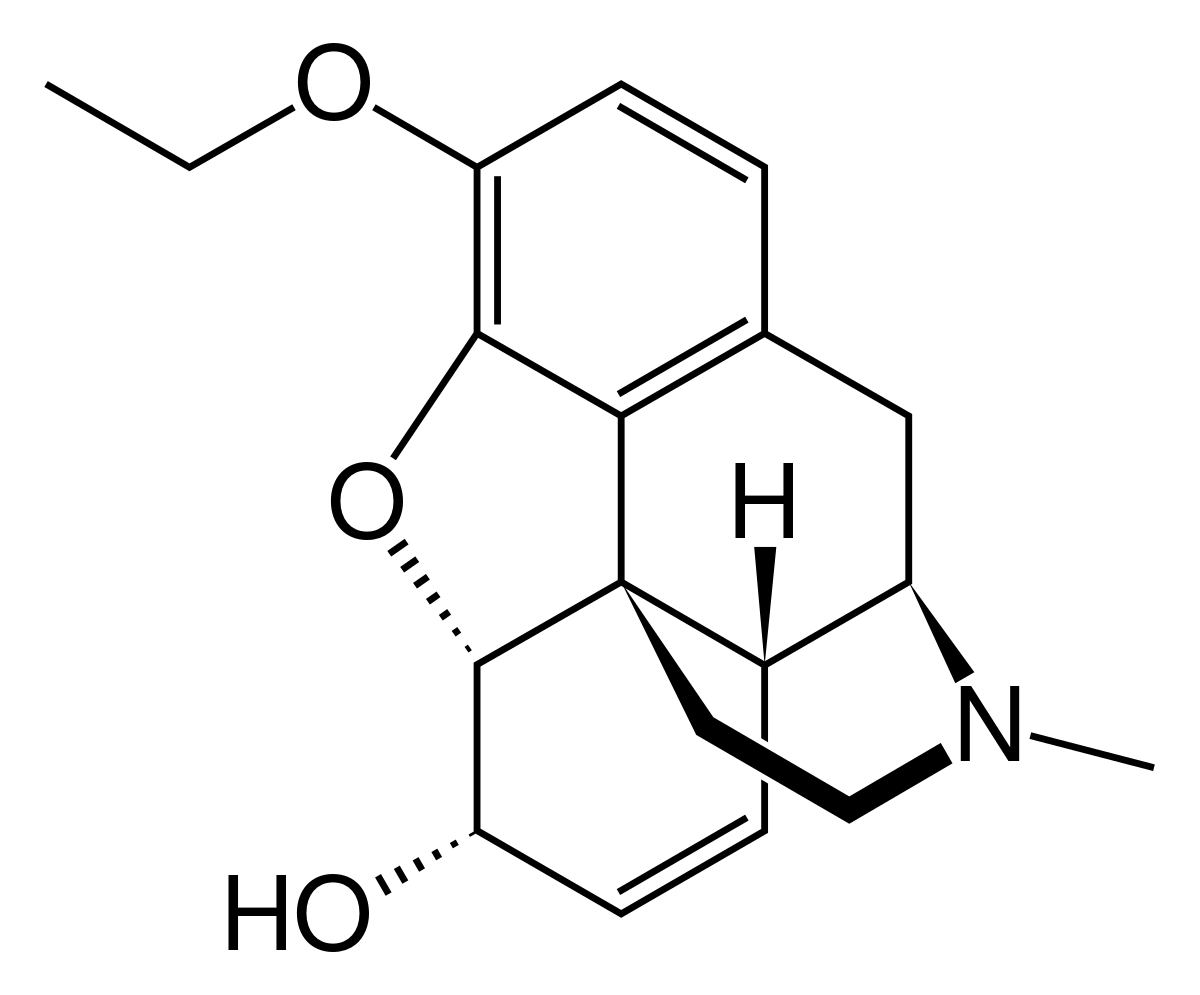 ملف:Ethylmorphine.svg - المعرفة