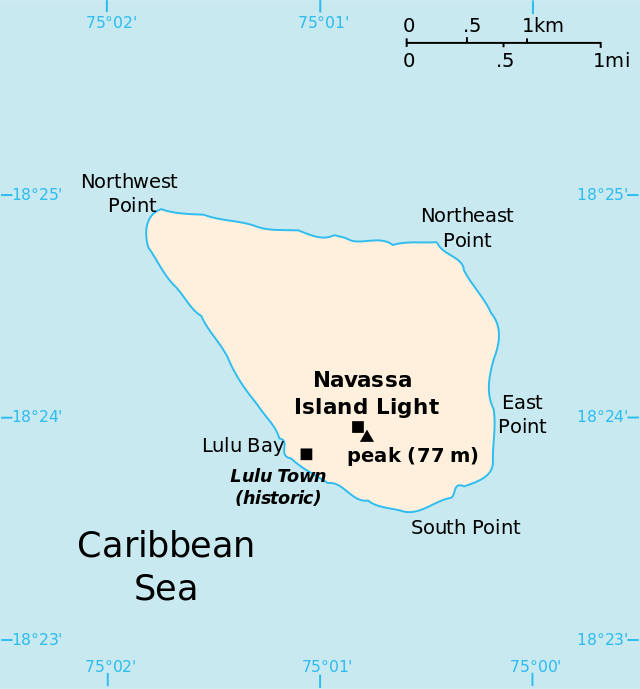 ملف:Navassa Island.svg - المعرفة