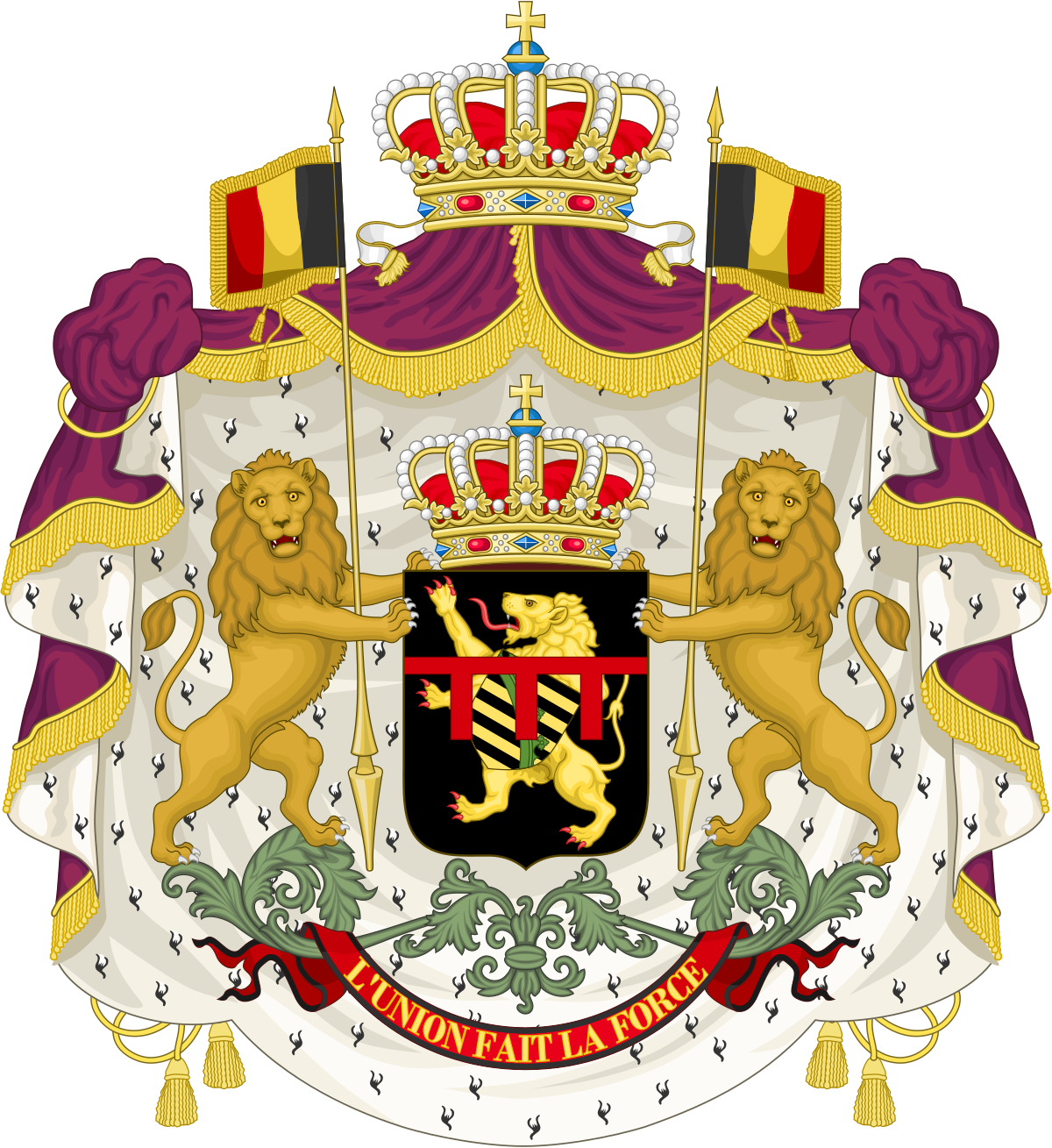 ملف:Coat of Arms of the Count of Flanders (1837-1909).svg - المعرفة