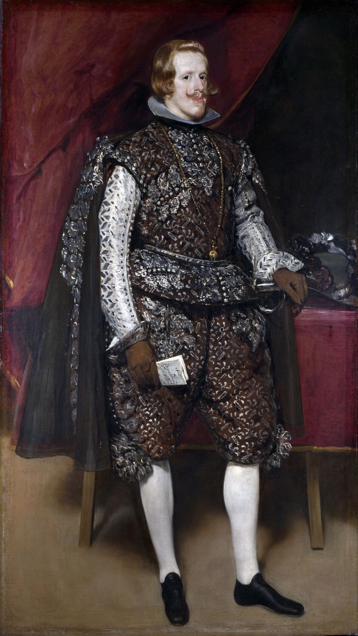 ملف:Felipe IV de castaño y plata, by Diego Velázquez.jpg - المعرفة