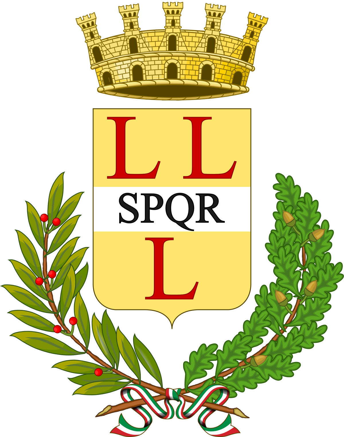 ملف:Lettere (Italia)-Stemma.svg - المعرفة