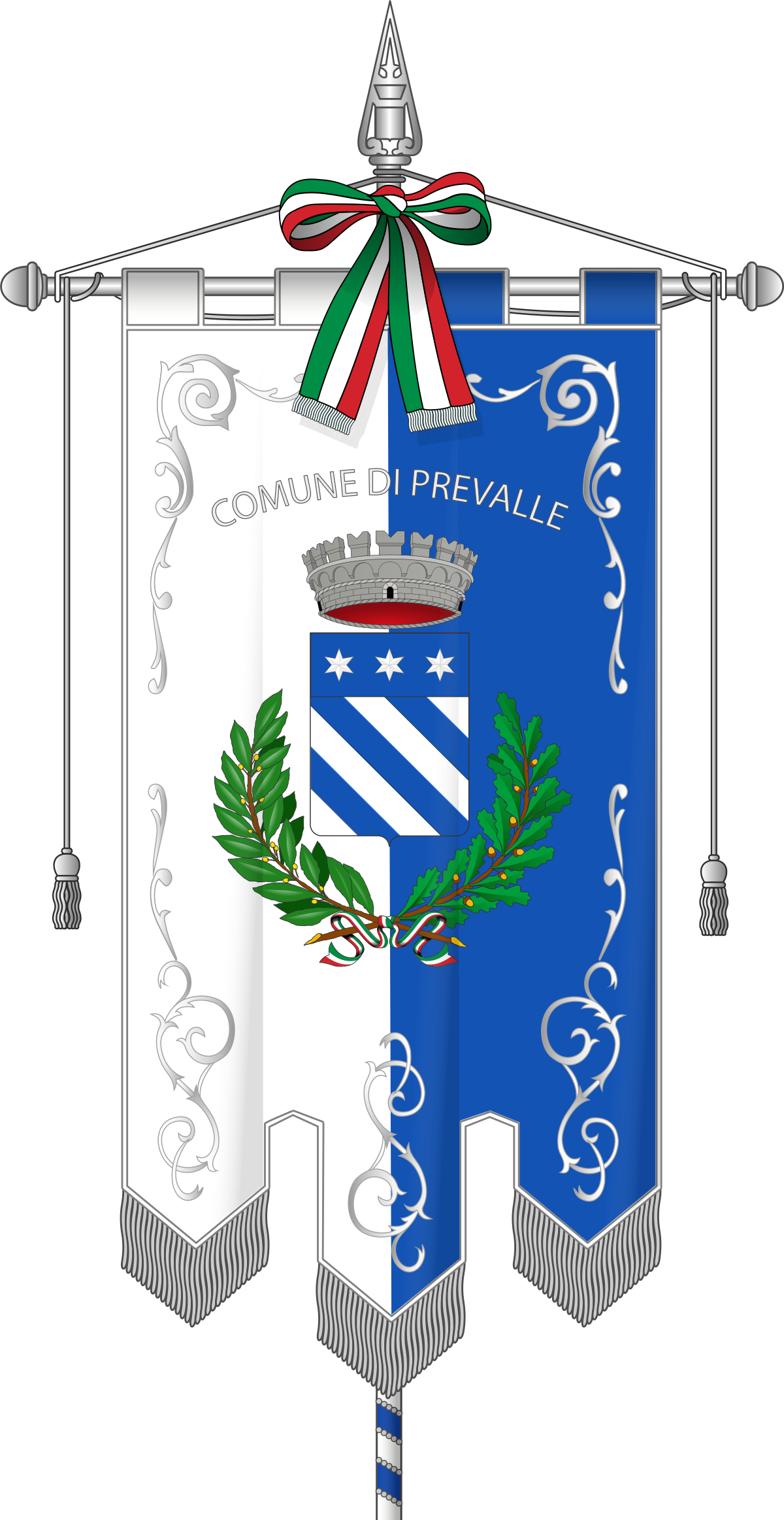 ملف:Prevalle-Gonfalone.svg - المعرفة