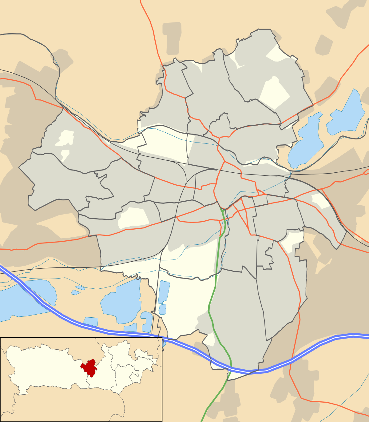 ملف:Reading UK location map.svg - المعرفة