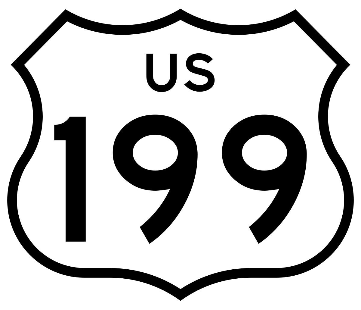 ملف:US 199 (1961 cutout).svg - المعرفة