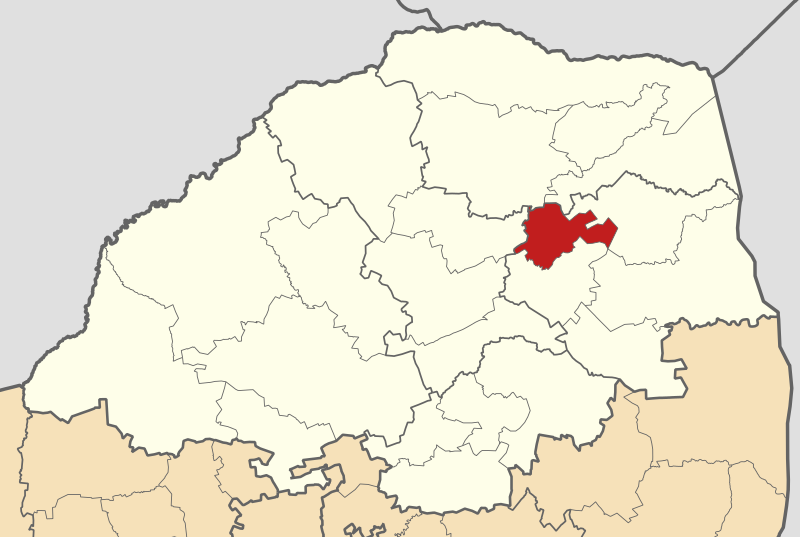 ملف:Map of Limpopo with Greater Letaba highlighted (2016).svg - المعرفة