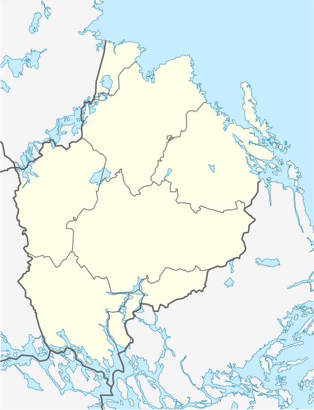 ملف:Sweden Uppsala location map.svg - المعرفة