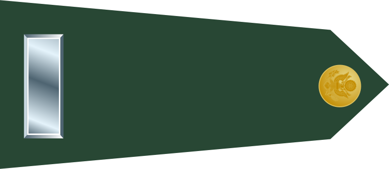 ملف:US Army O2 shoulderboard rotated.svg - المعرفة