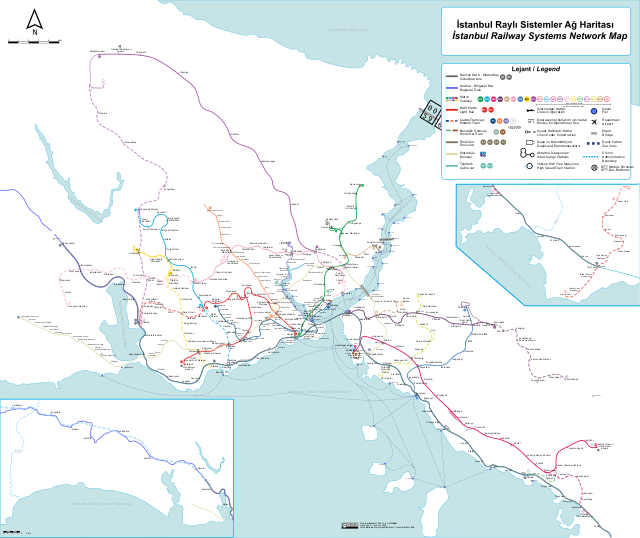 ملف:Istanbul Railway Systems Network Map.svg - المعرفة