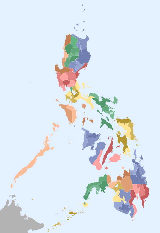 ملف:Ph administrative map blank.svg - المعرفة