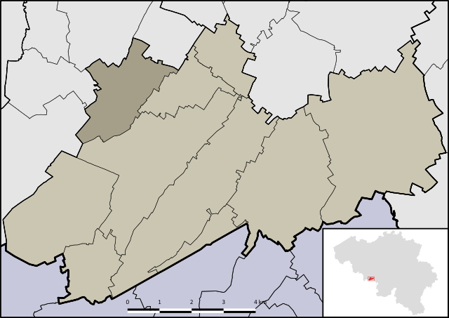ملف:Genly Quévy Hainaut Belgium Map.svg - المعرفة