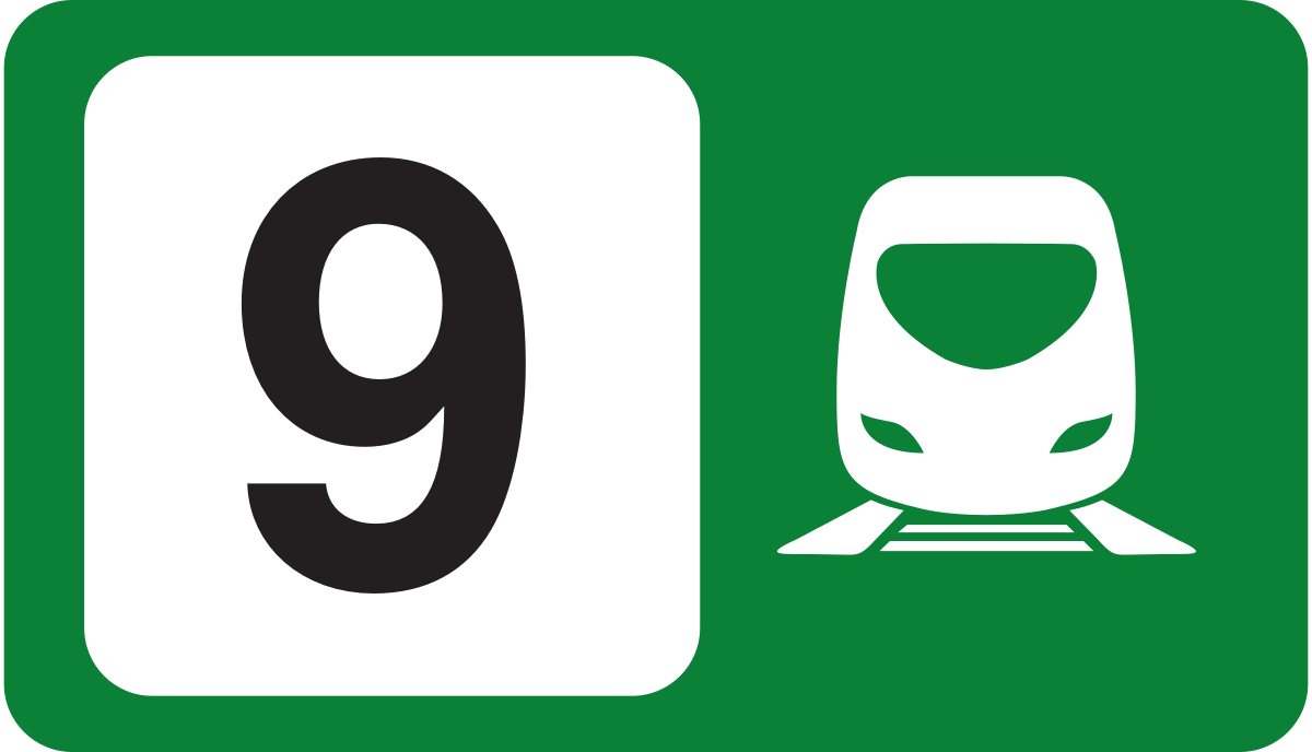 ملف:KLRT Line 9 icon.svg - المعرفة