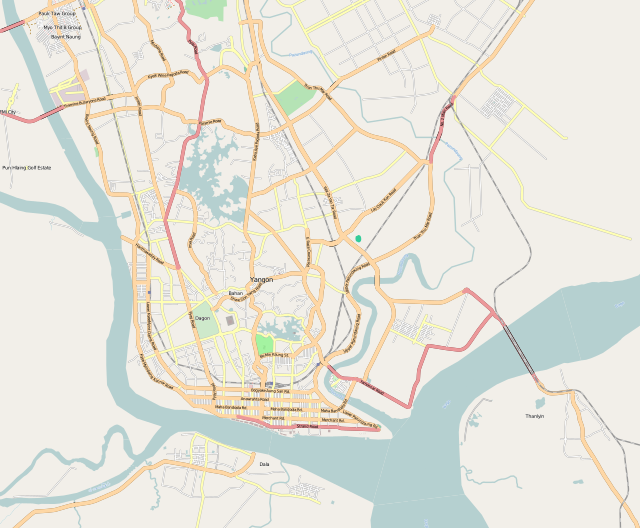 ملف:Yangon map.svg - المعرفة