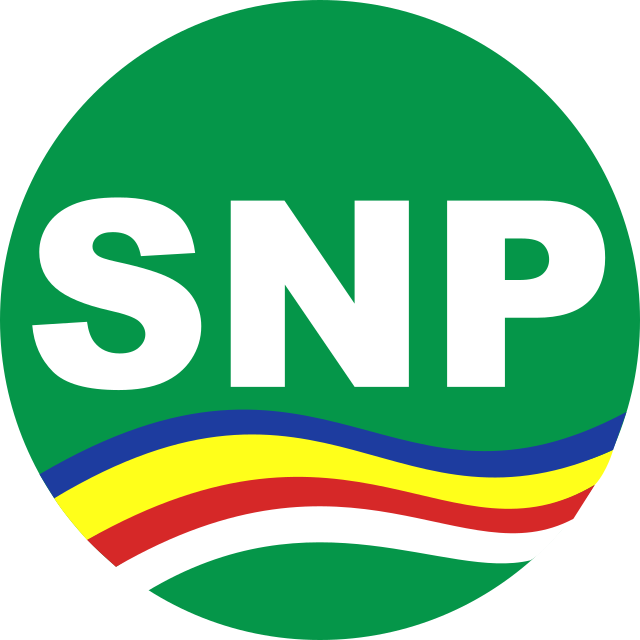 ملف:Logo of the SNP.svg - المعرفة