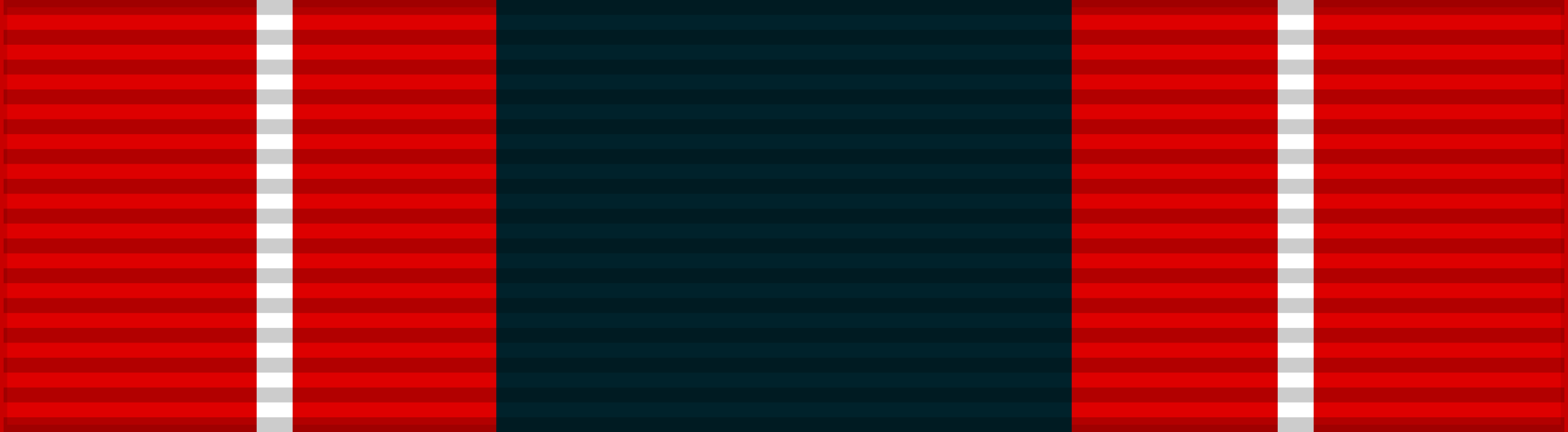 ملف:CAN Ribbon bar of the Sacrifice Medal.svg - المعرفة