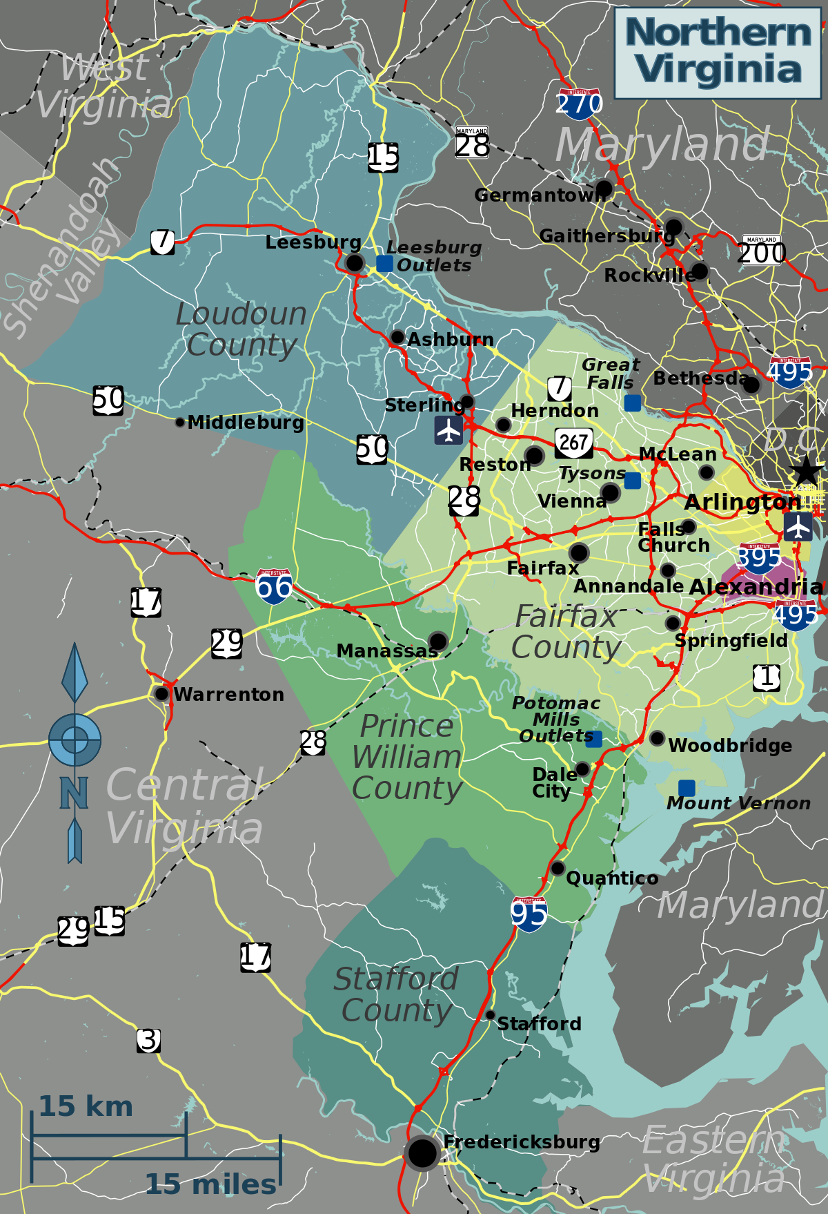 ملف:Northern Virginia map.svg - المعرفة